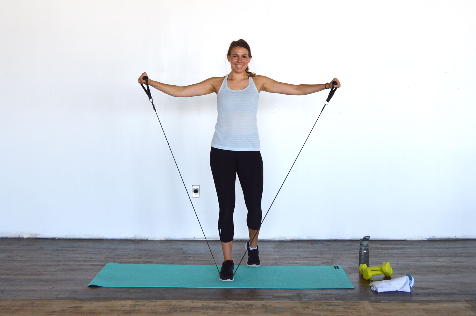 Banded Upper Body Burnout - Afitcado Workouts