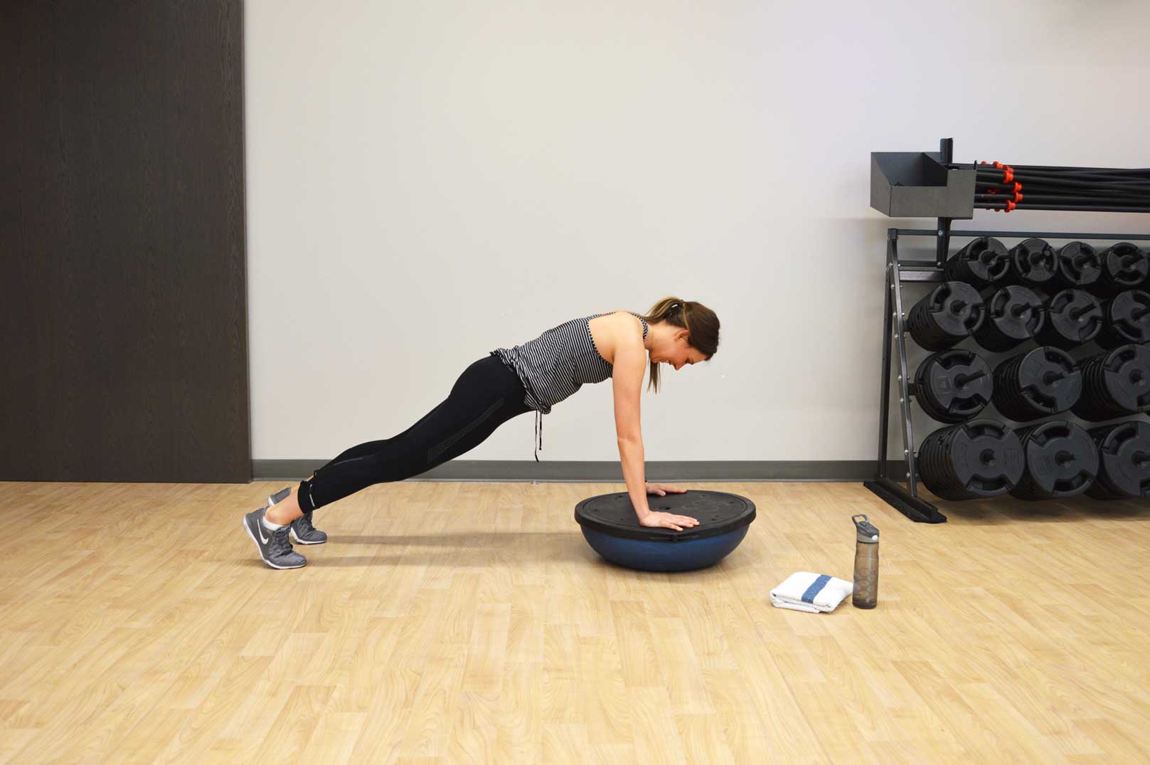 8-Minute Bosu Ball Core Workout - Afitcado Workouts
